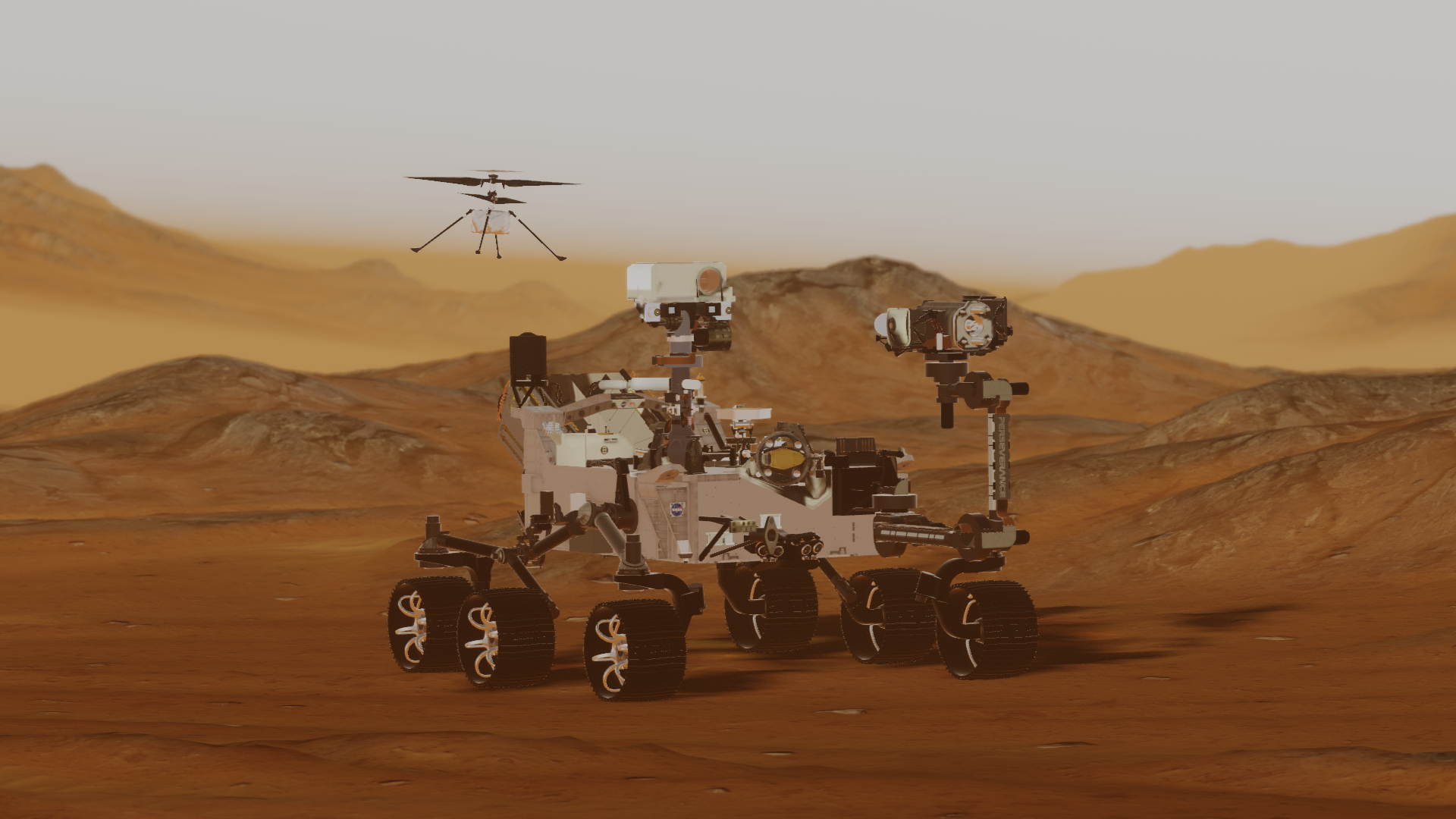NASA Perseverance Rover on Mars – Dylan Paré